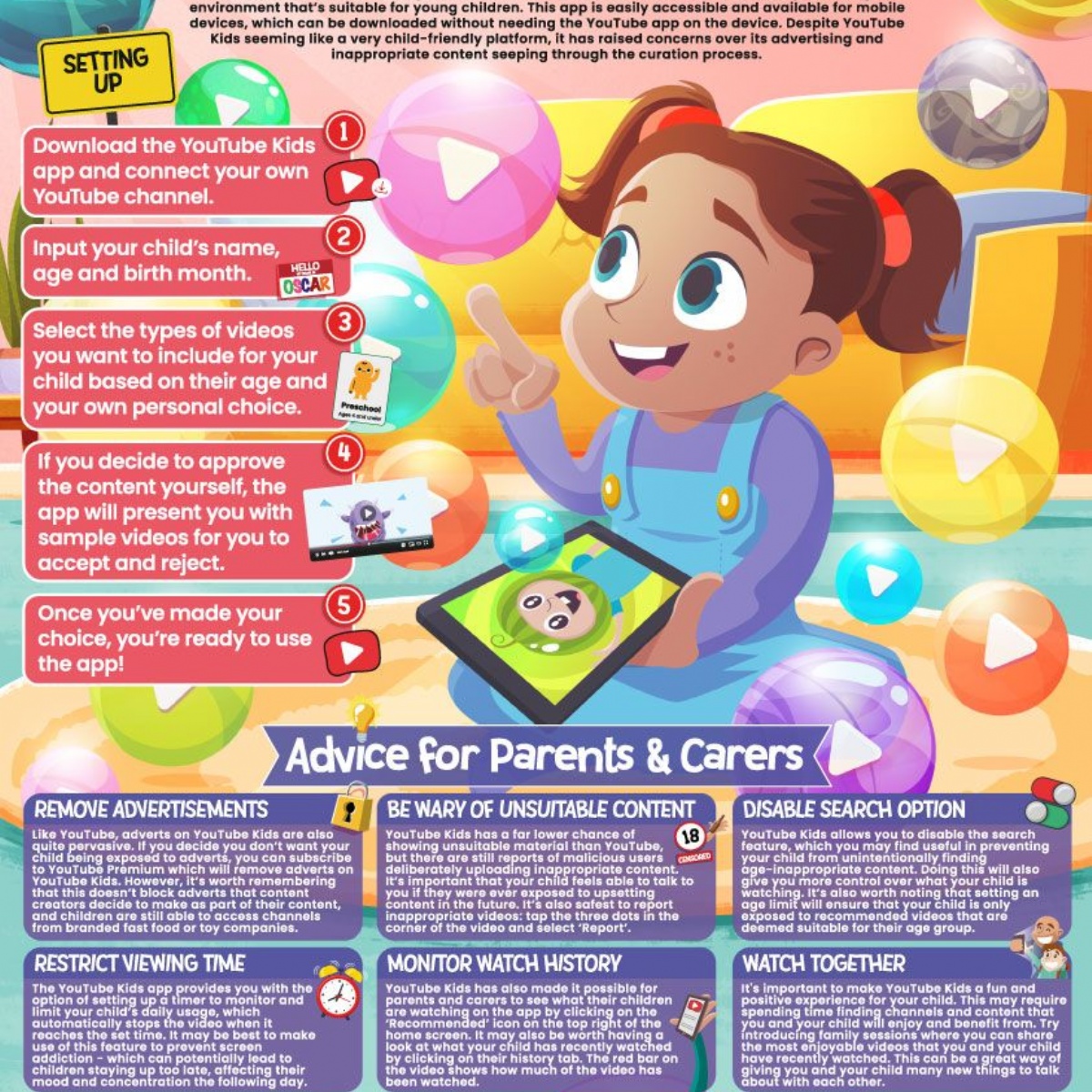 Bosmere Junior School - YouTube Kids - e-Safety Tip